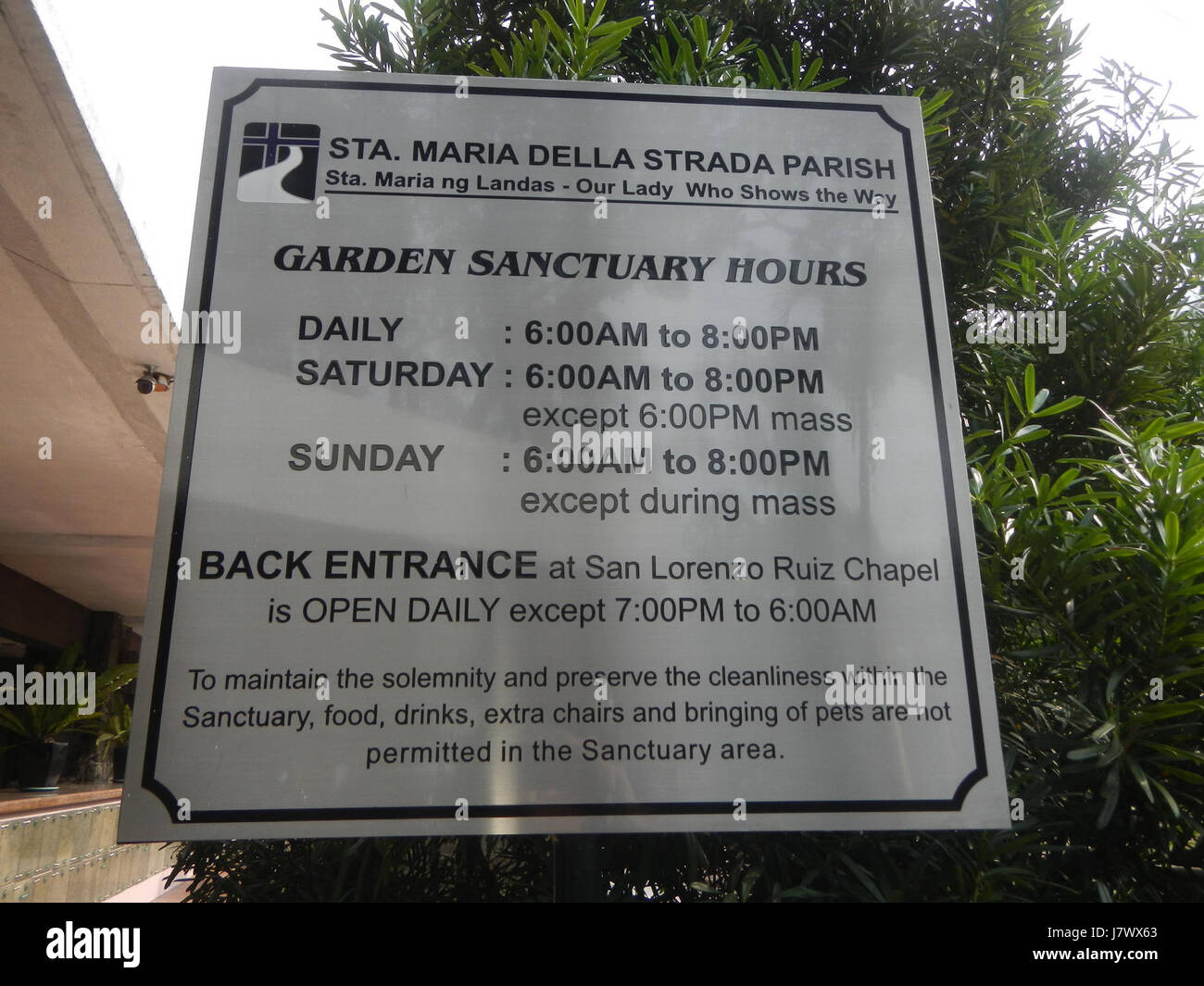 09972 Exterior Santa Maria Della Strada Parish Church Pansol Katipunan ...