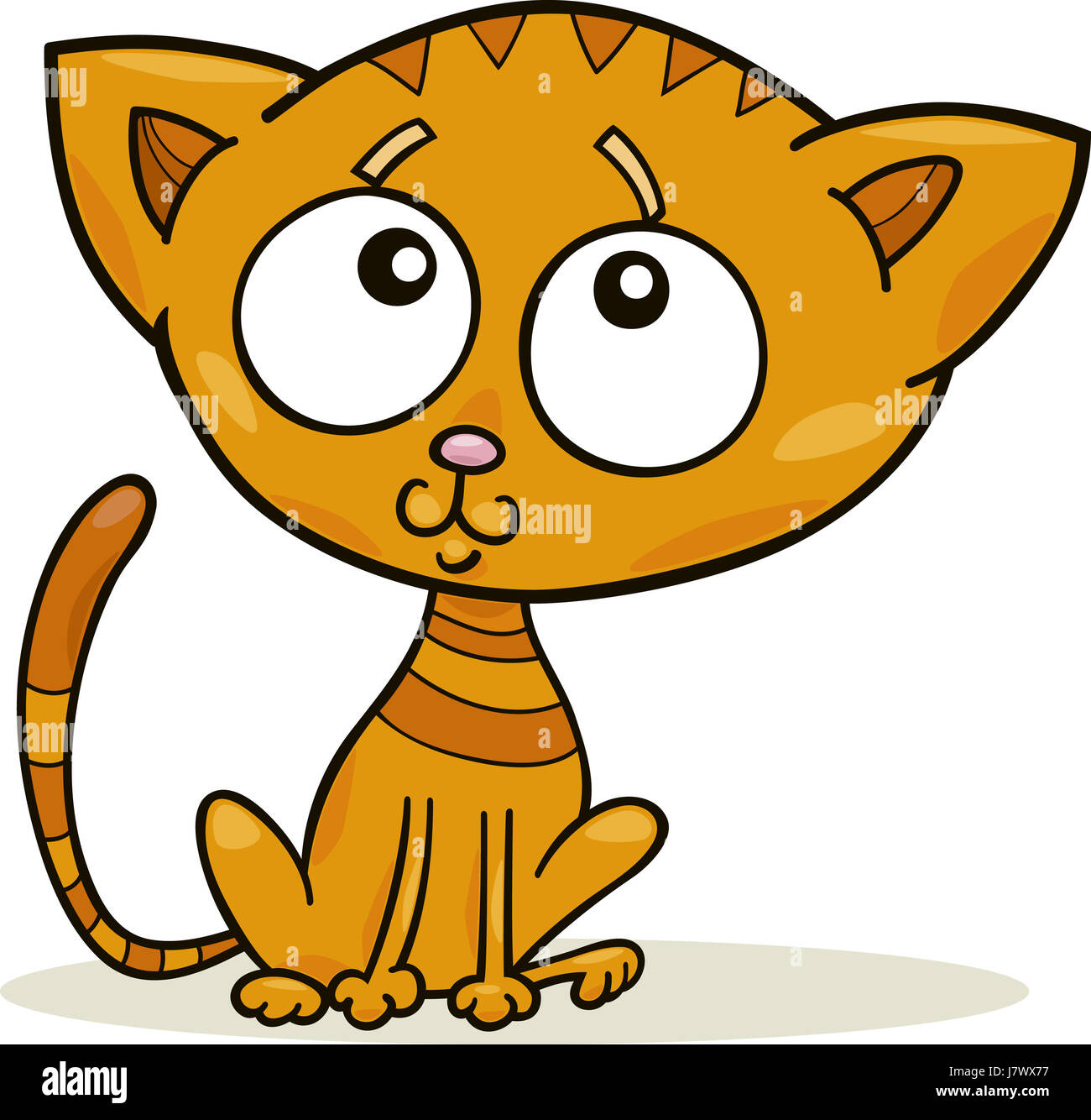 pet small tiny little short illustration cat baby kitten cartoon ...