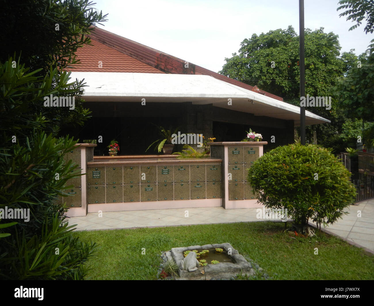 This image depicts the exterior of the Santa Maria Della Strada Parish ...
