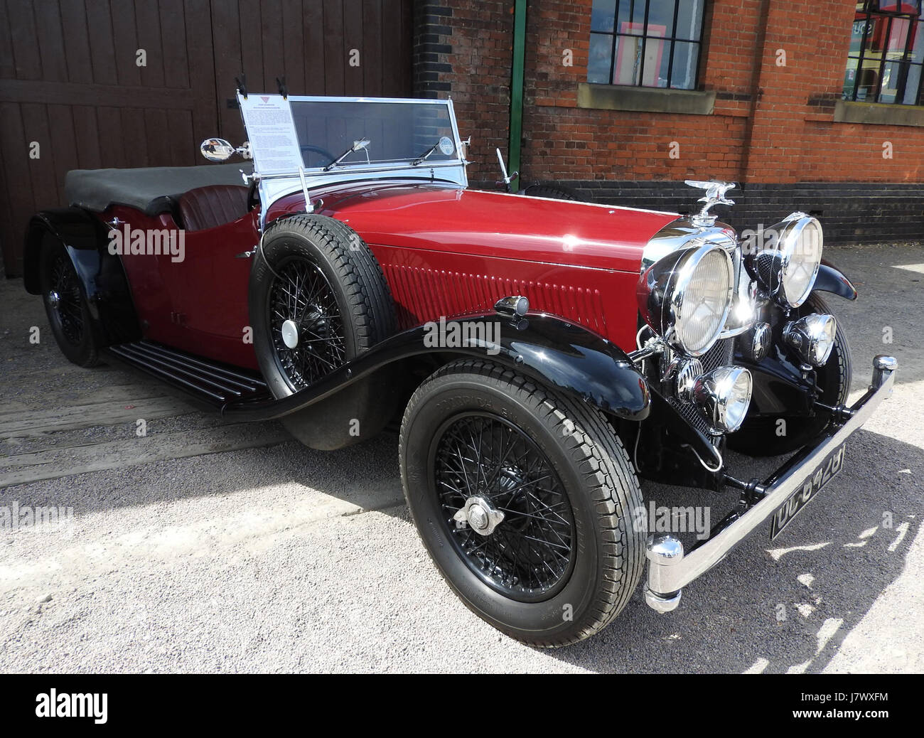 The 1934 Alvis Speed 20 is a classic British sports car known for its ...