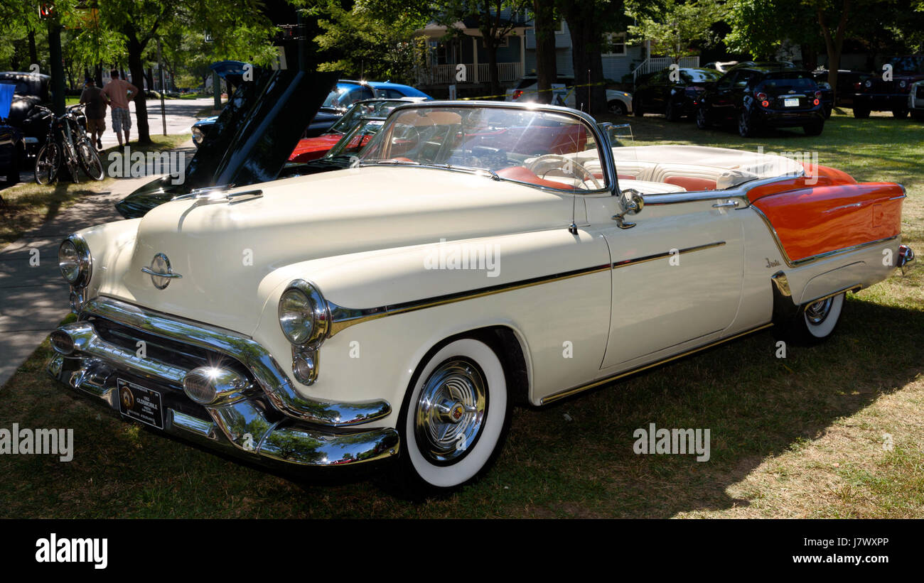 The 1953 Oldsmobile Ninety-Eight Fiesta Convertible is a classic ...