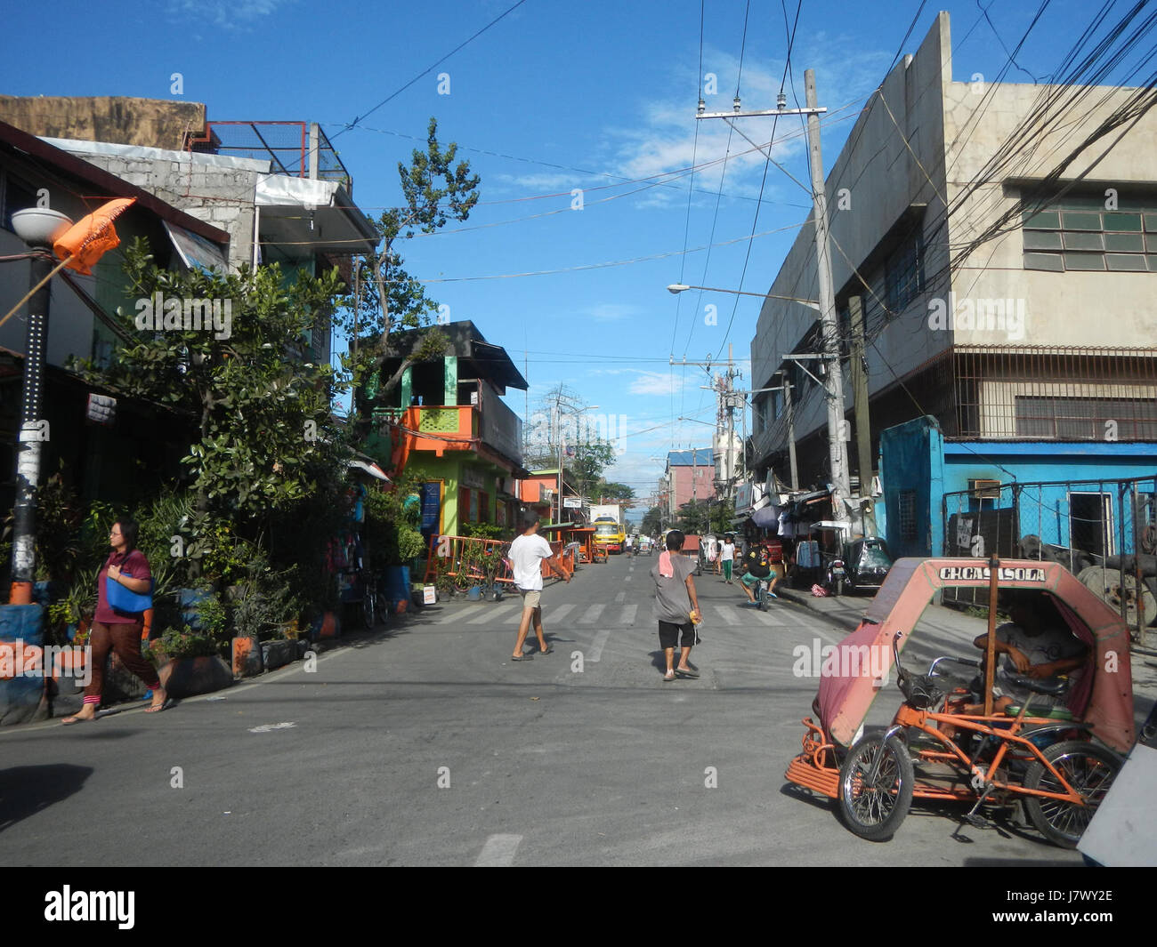 This title refers to the Rodriguez Street Bridge over Estero de Vitas ...