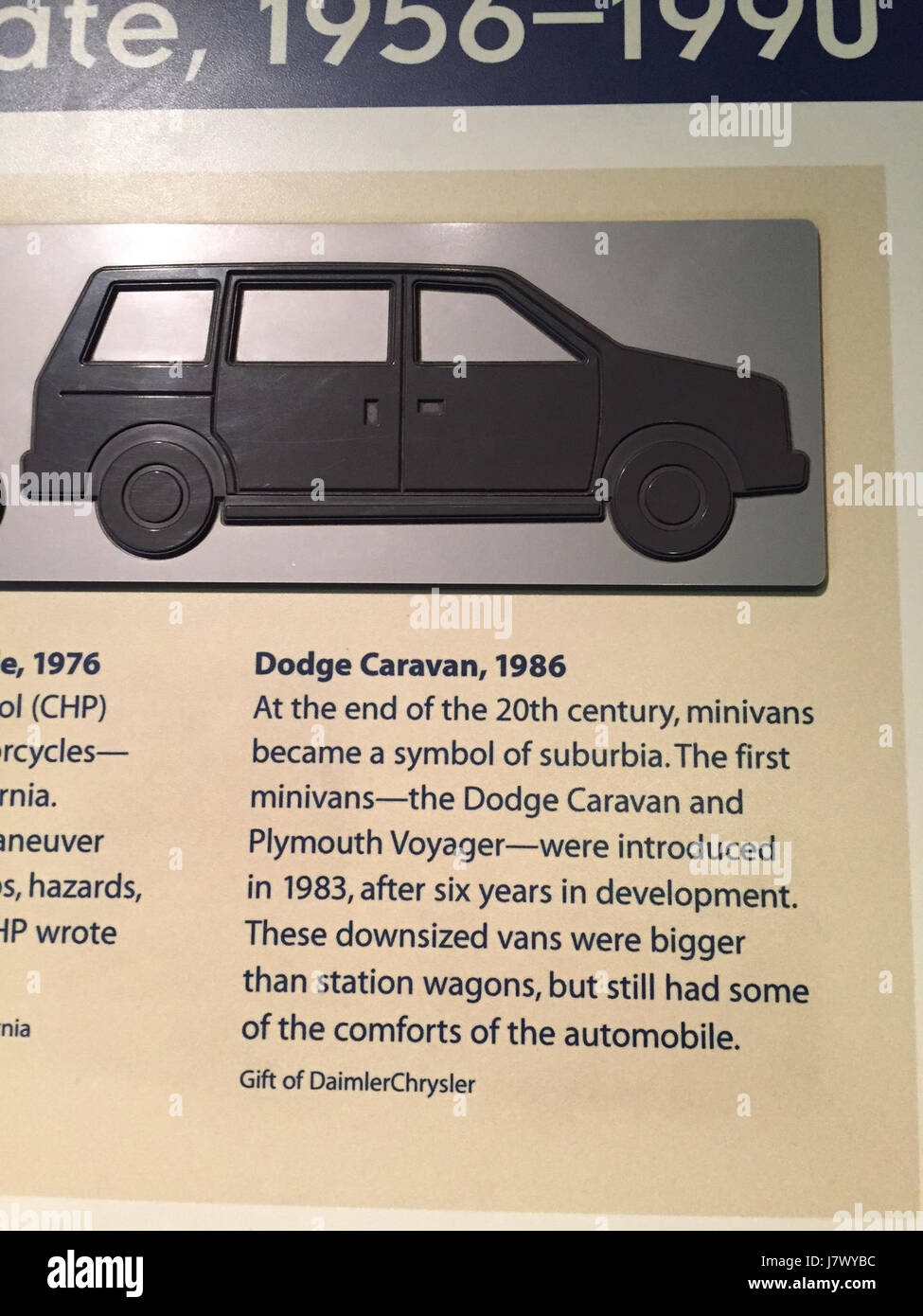 1986 Dodge Caravan Smithsonian National Museum of American History 5 ...