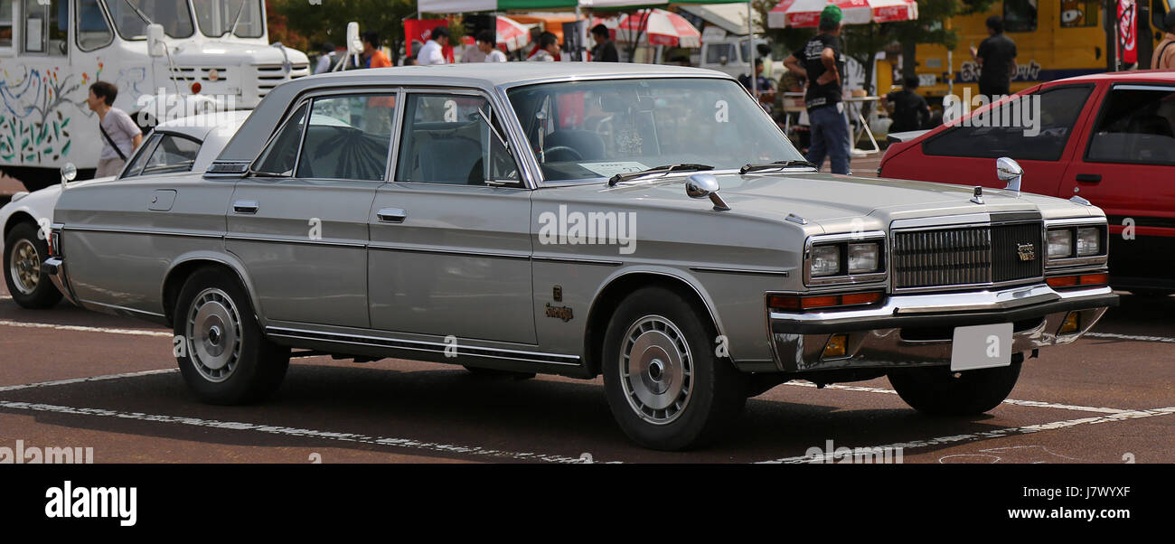 The 1985 Nissan President Sovereign V8E VIP is a luxury sedan produced ...