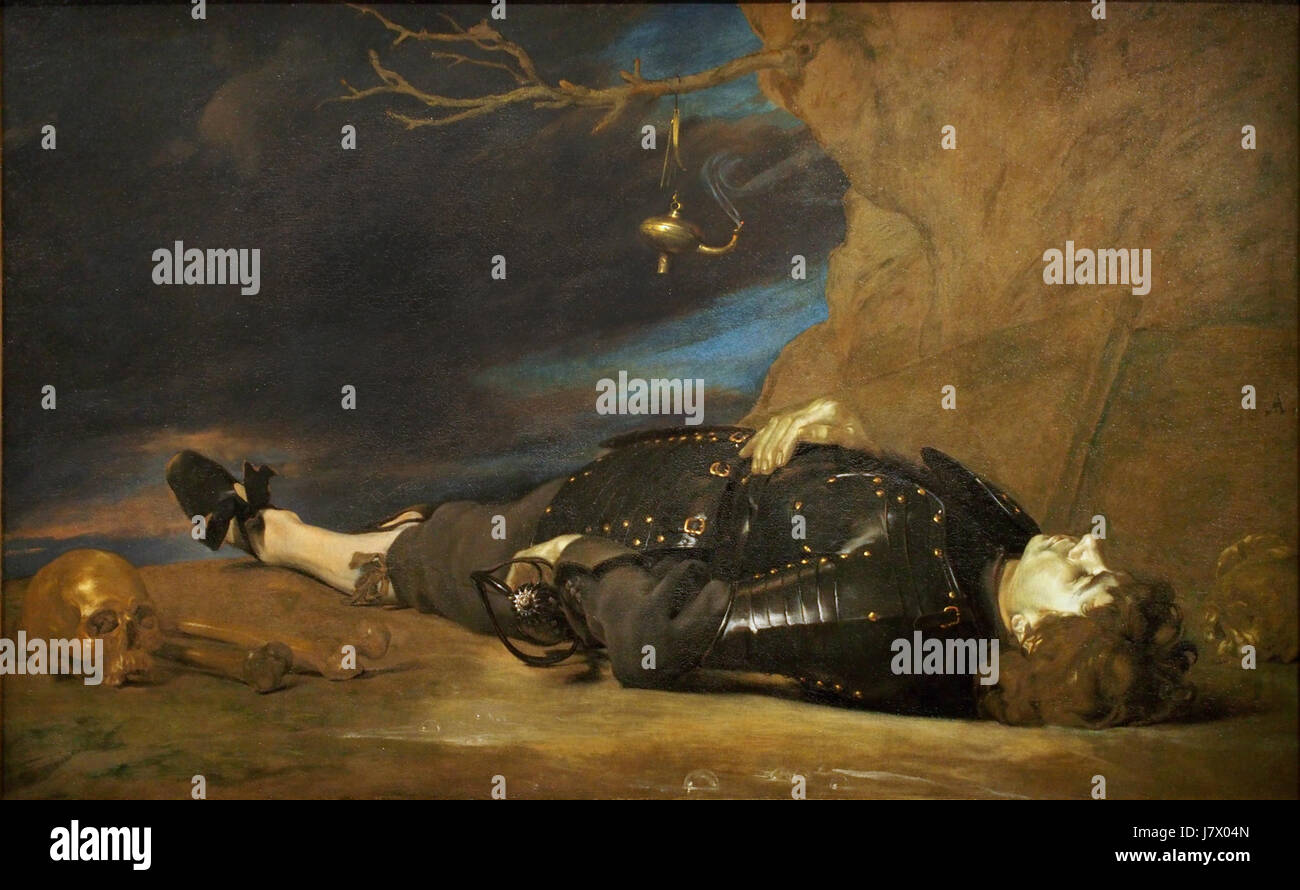 'A Dead Soldier' is a 17th-century Italian painting housed in the ...