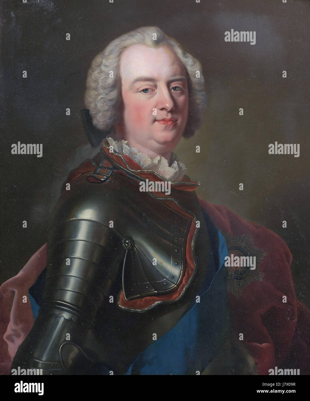 Charles Lennox, 2nd Duke of Richmond, by circle of Jean Marc Nattier ...