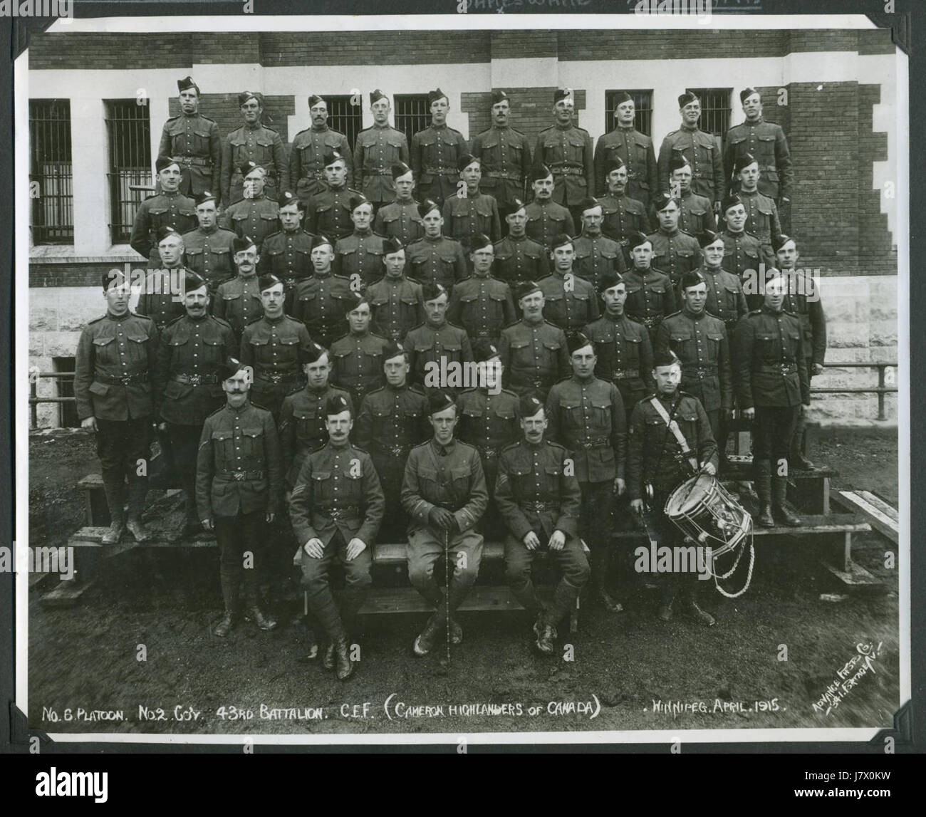 This refers to a historical event involving the Cameron Highlanders of ...