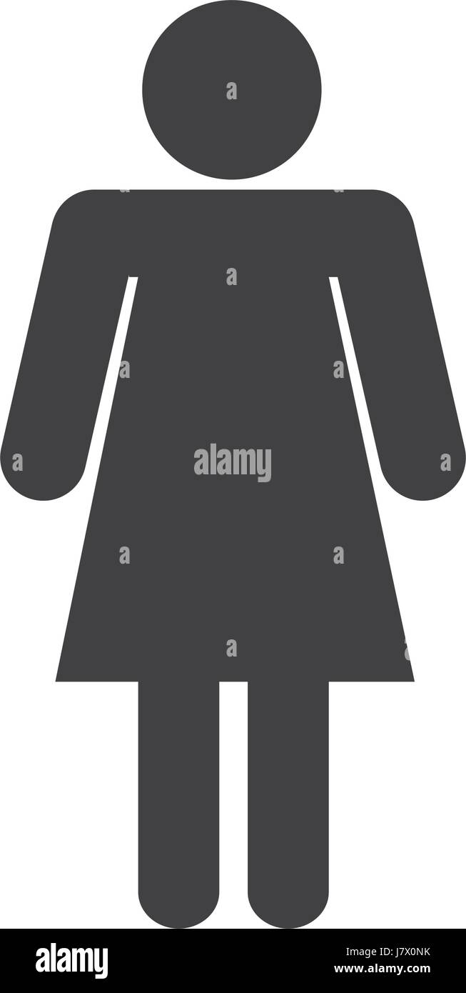 pictogram woman icon Stock Vector Image & Art - Alamy