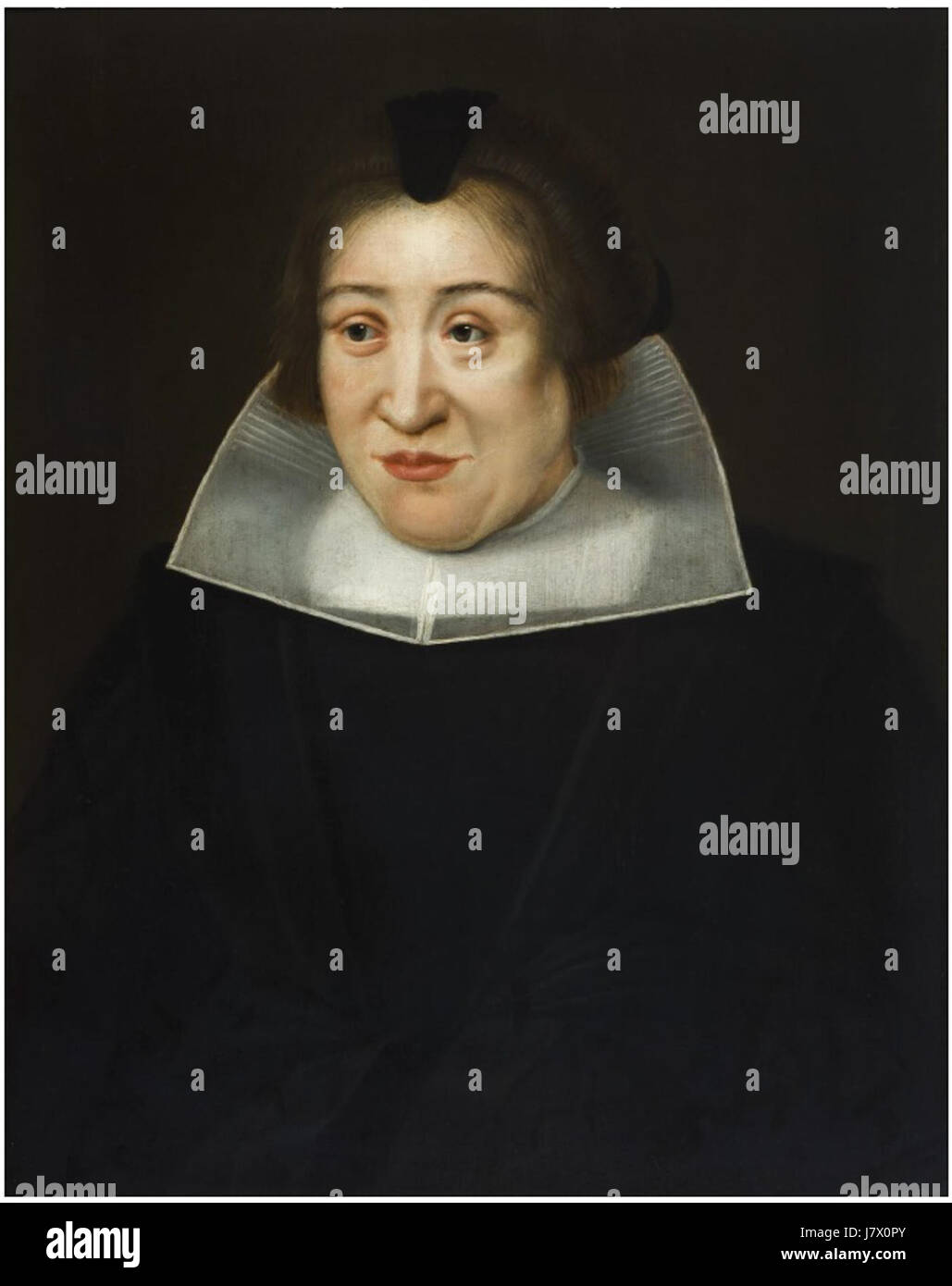 17th century portrait features hi-res stock photography and images - Alamy