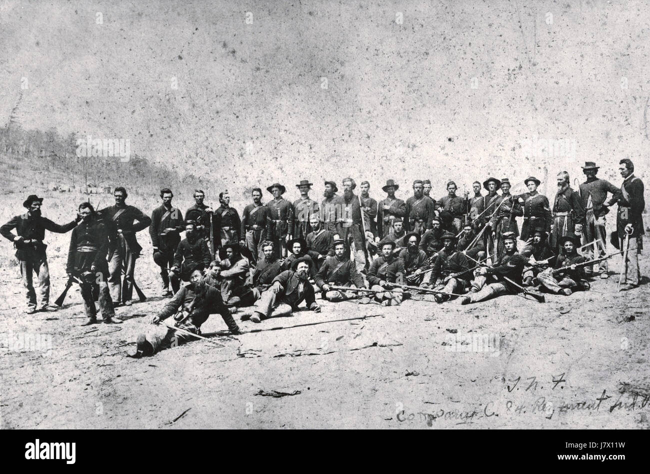 84th Indiana Infantry Regiment Stock Photo - Alamy