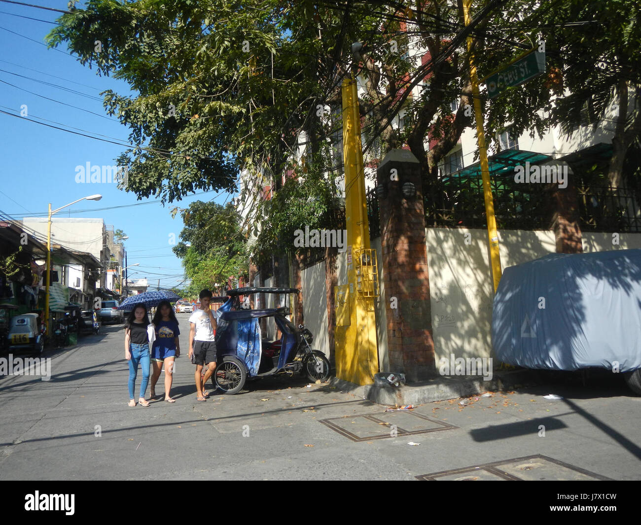 This image shows a location in Pitogo, Makati City, including local ...