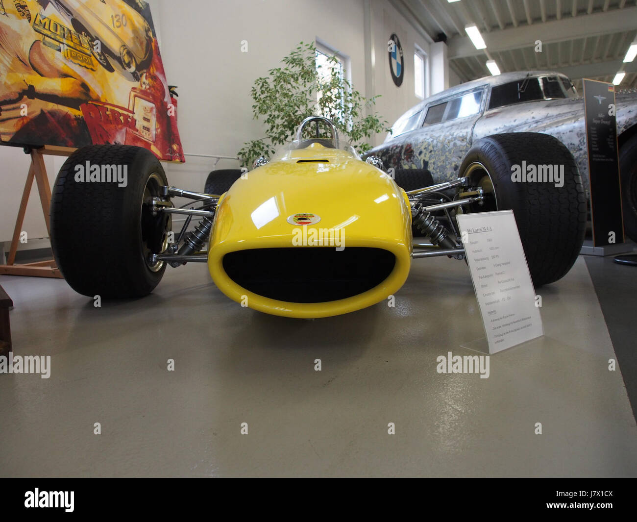 The McLaren M4A, introduced in 1968, was a Formula 1 car equipped with ...