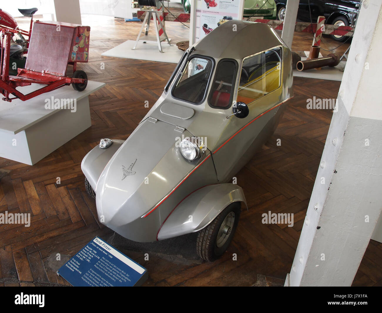 The 1950 Fend Flitzer is a small, 98ccm scooter with a 4.5 horsepower ...