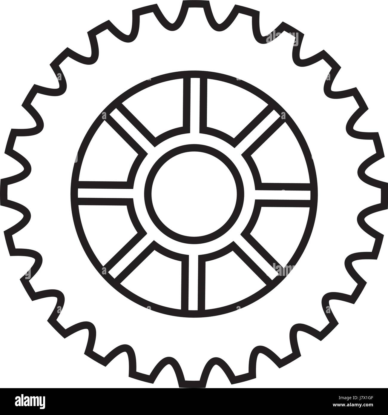 cogwheel icon image Stock Vector Image & Art - Alamy