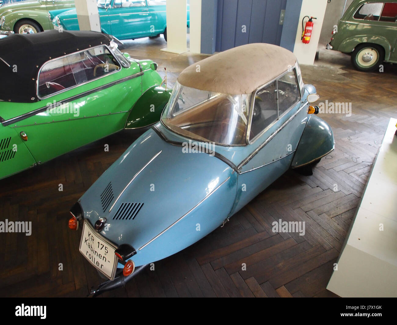 The 1953 Messerschmitt KR 175 FK 175 is a microcar produced in post ...