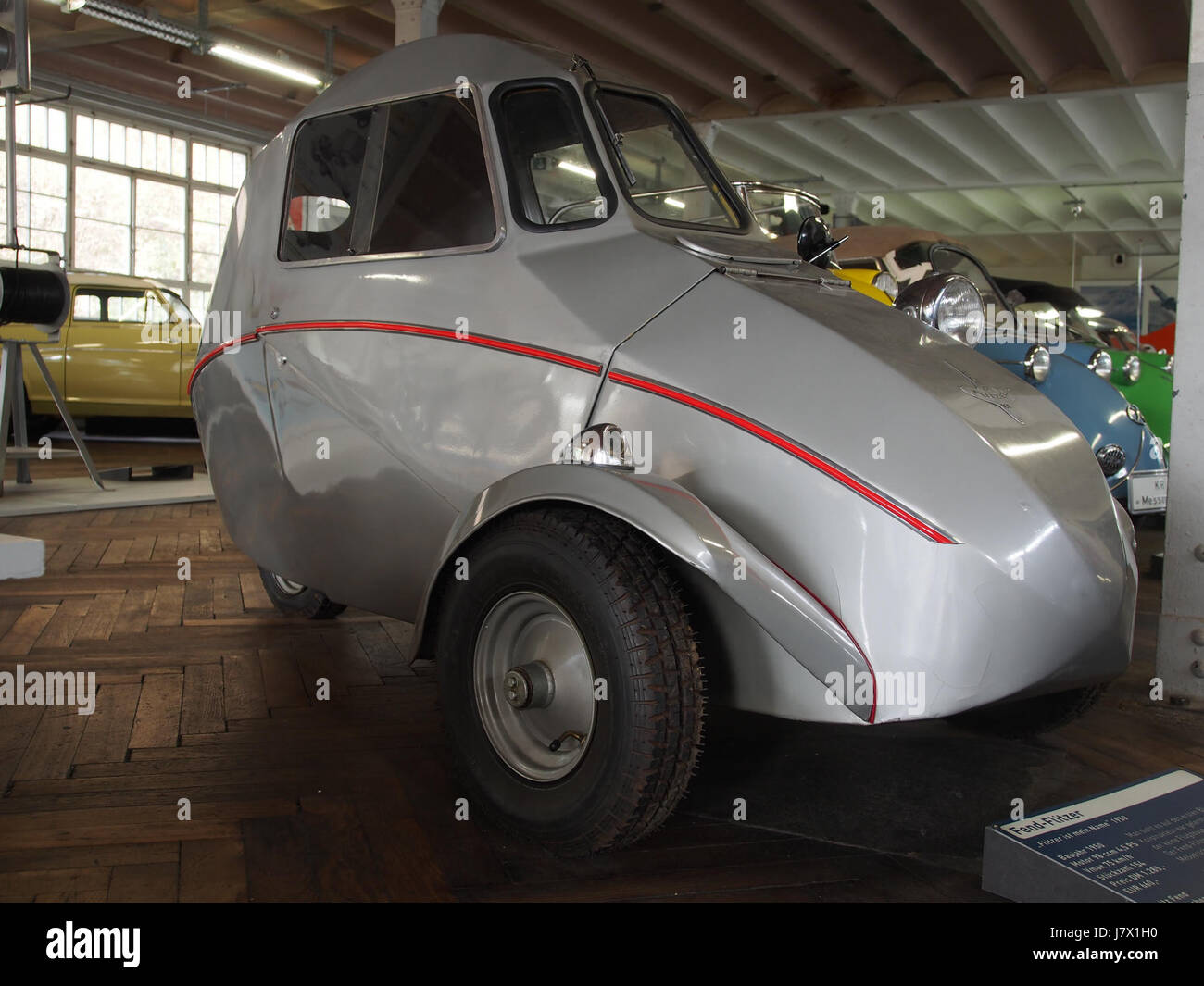 The 1950 Fend Flitzer is a small, historic motor vehicle with a 98cc ...