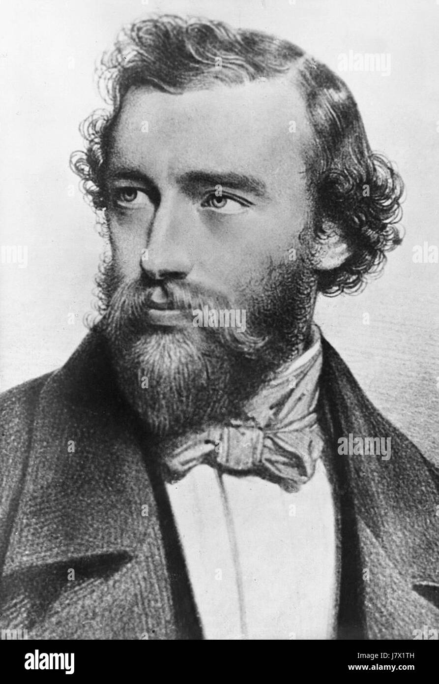A photograph of Adolphe Sax, inventor of the saxophone, capturing his ...