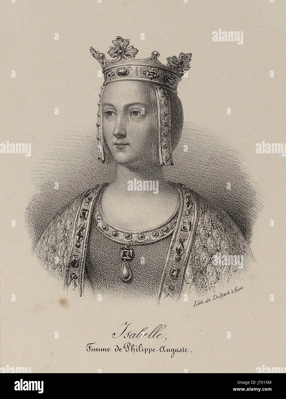 Isabelle of Hainault, a 13th-century noblewoman, was the Queen consort ...