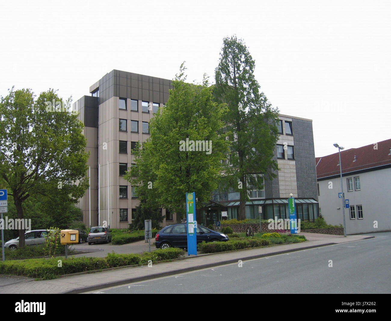 This image from May 11, 2010, captures a scene in Vlotho, Germany ...