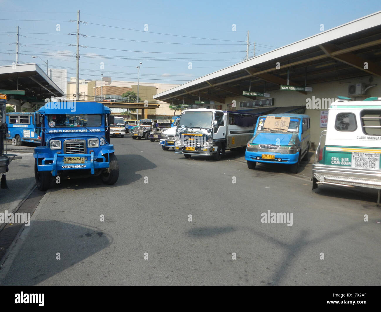 This image shows the pedestrian footbridge at Marquee Mall in Angeles ...