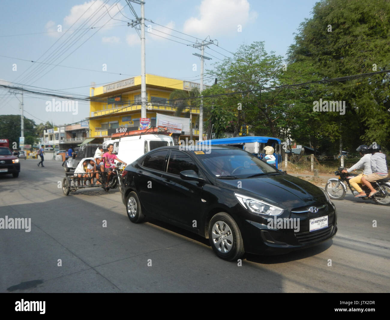This image shows the pedestrian footbridge at Marquee Mall in Angeles ...