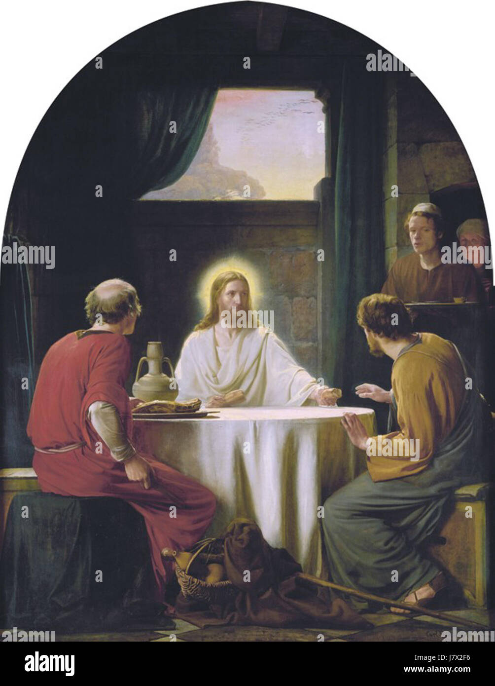 Road to emmaus art hi-res stock photography and images - Alamy