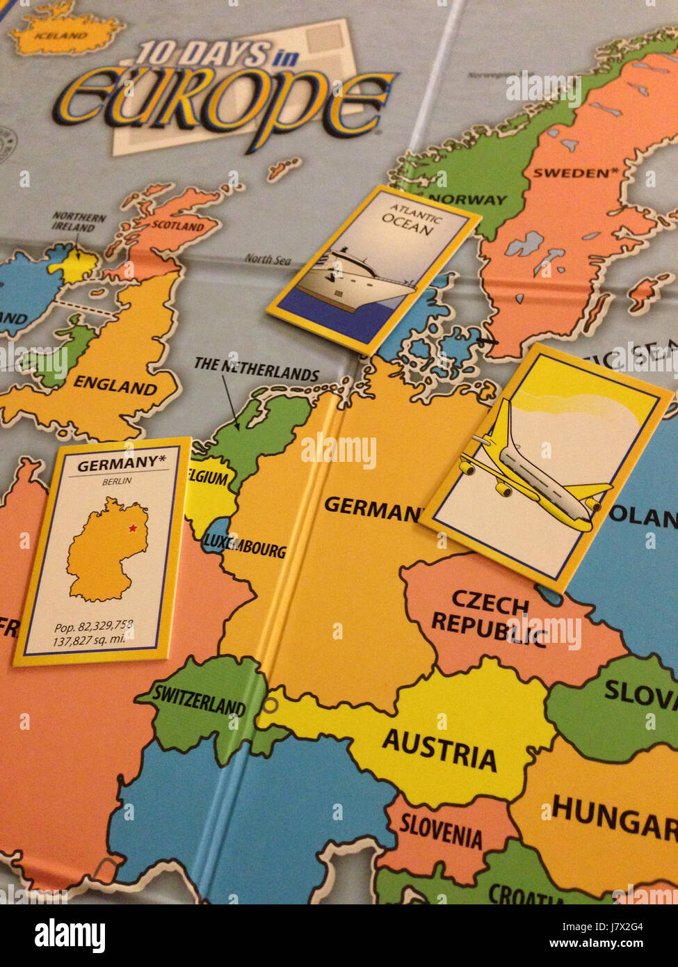 '10 Days in Europe' is a travel-themed board game where players create ...
