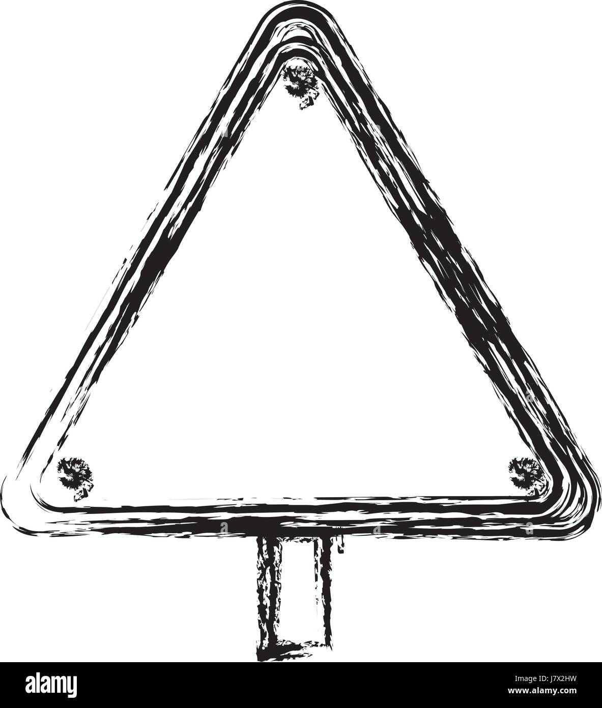 warning traffic sign icon Stock Vector Image & Art - Alamy