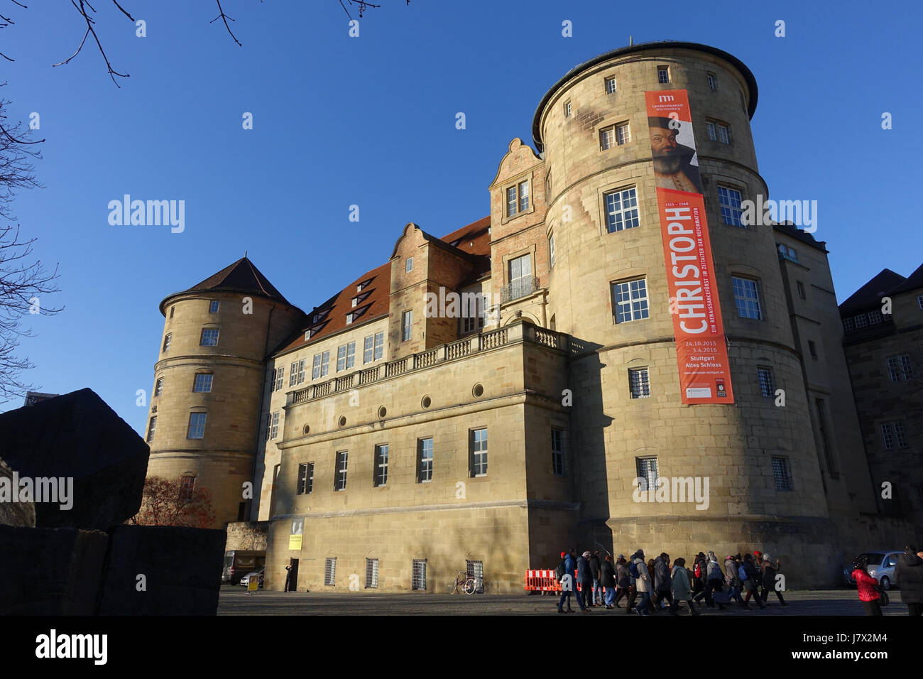 A photo of Altes Schloss (Old Castle) in Stuttgart, Germany, showcasing ...