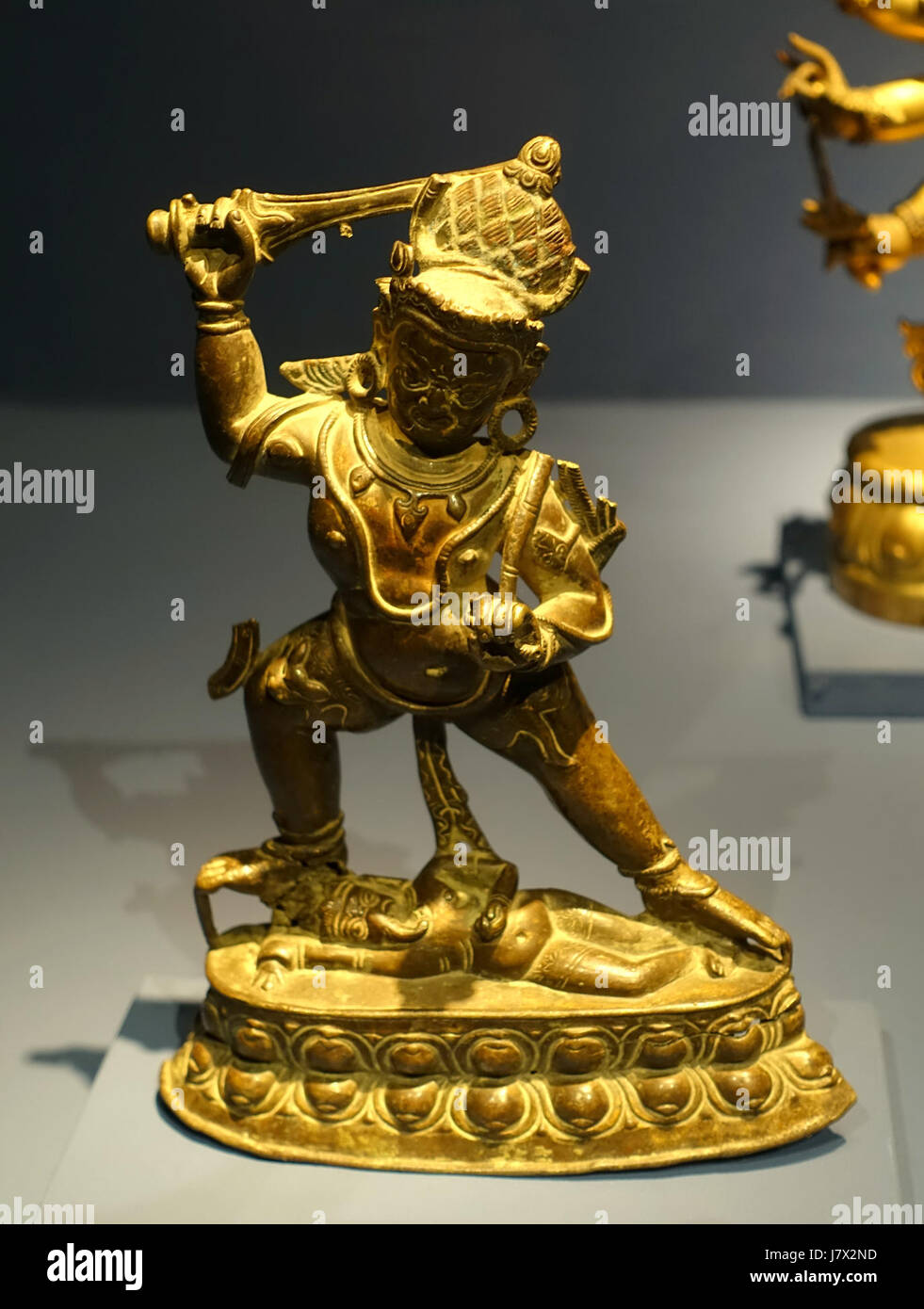 This bronze sculpture of Acala from 13th century AD, originating from ...