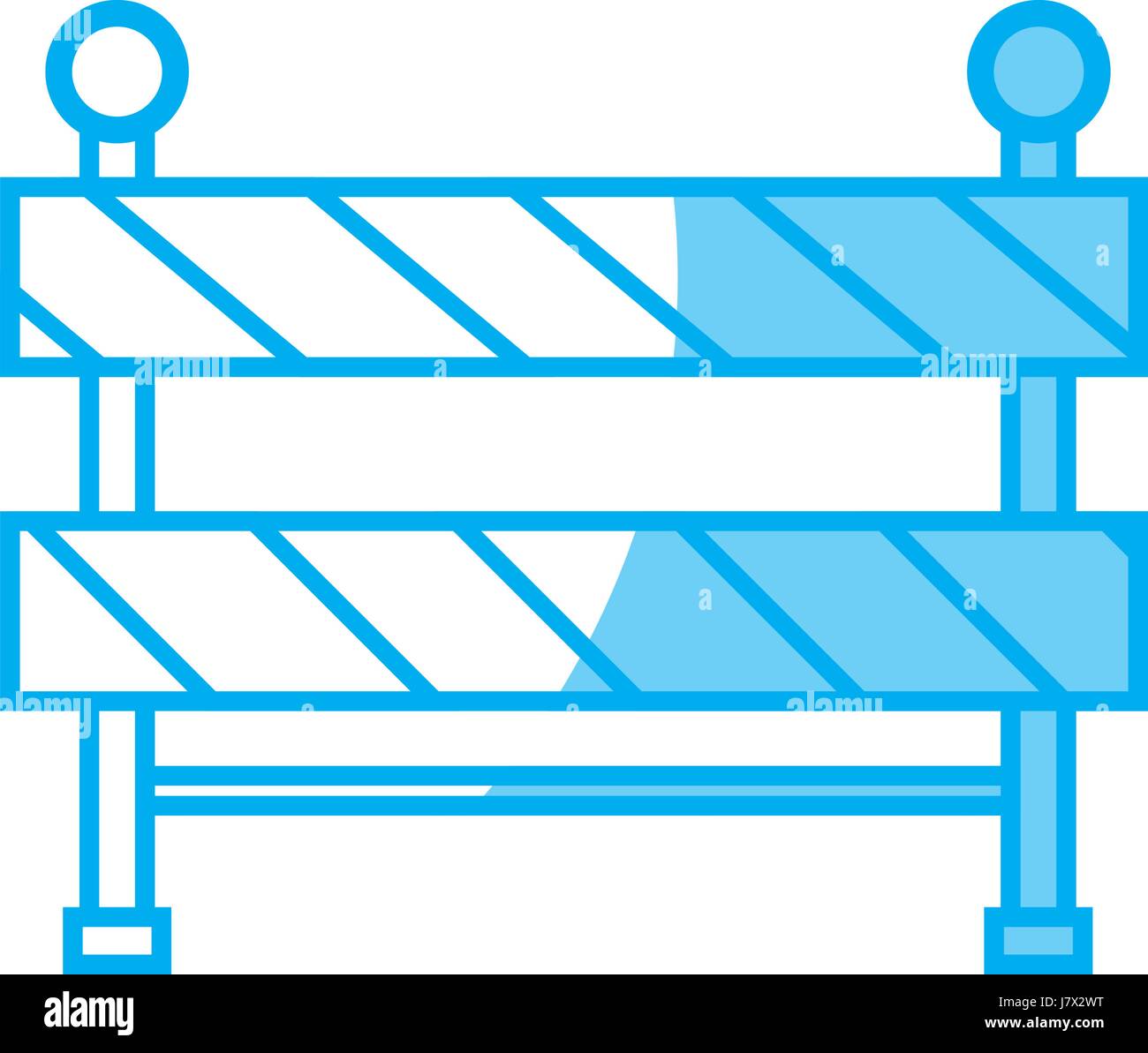 construction barrier icon Stock Vector Image & Art - Alamy