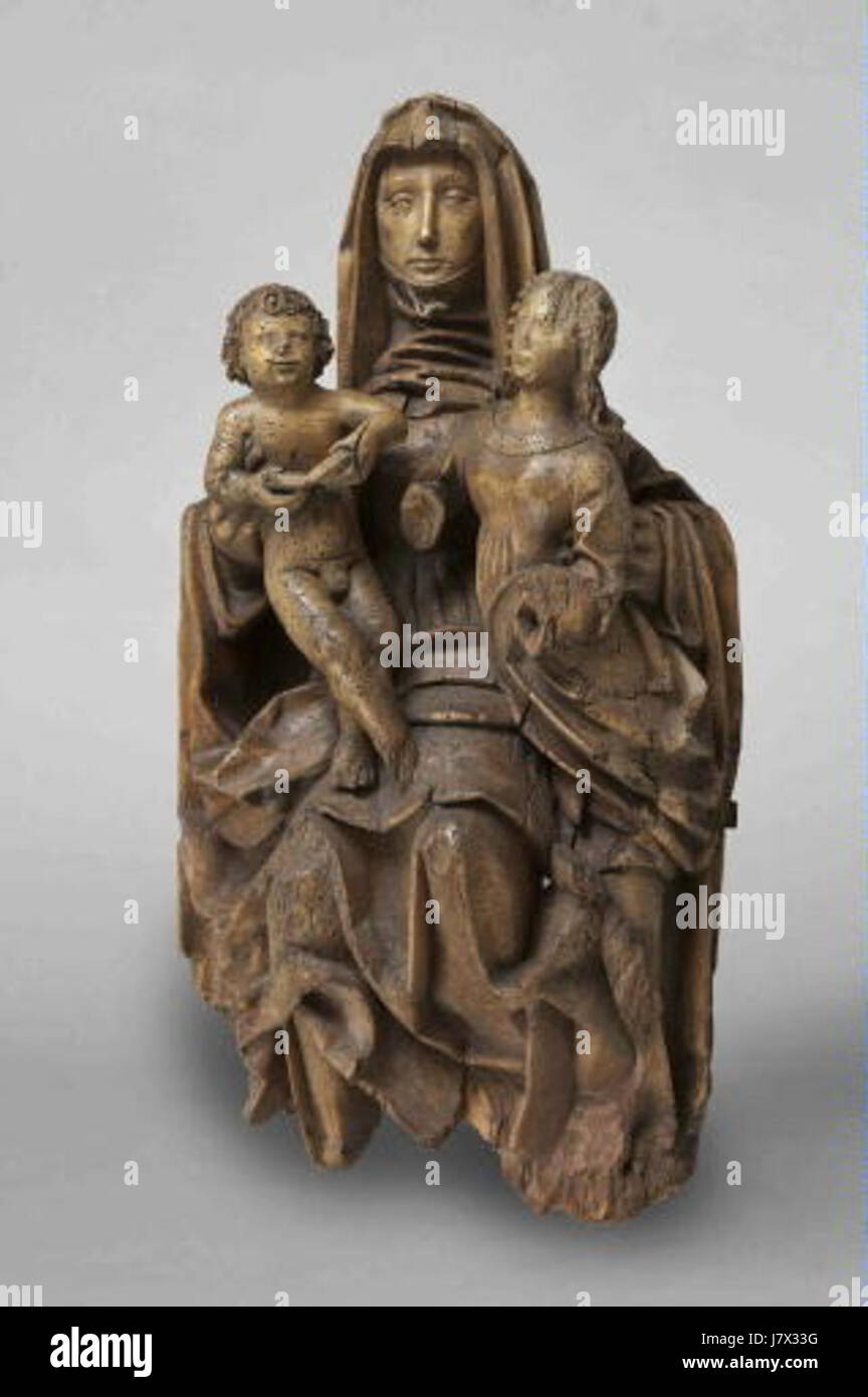 Anonym Sv.Anna Samatreti z Horsovskeho Tyna Stock Photo - Alamy