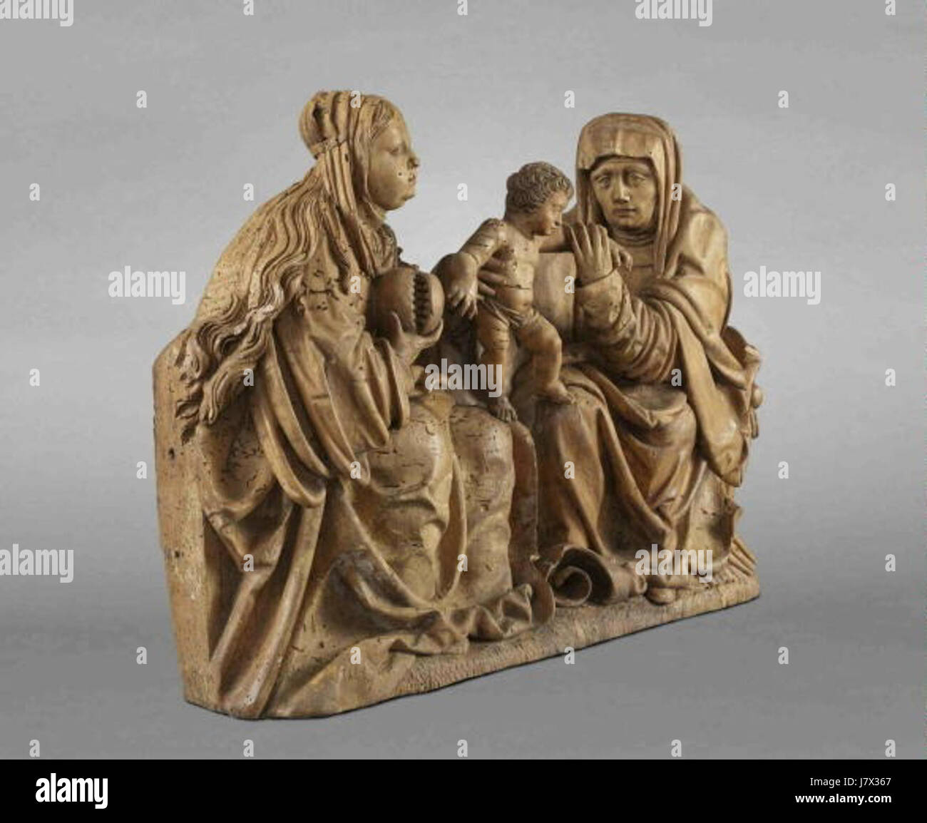 The title 'Anonym P. Maria a sv. Anna s Jeziskem' translates to ...