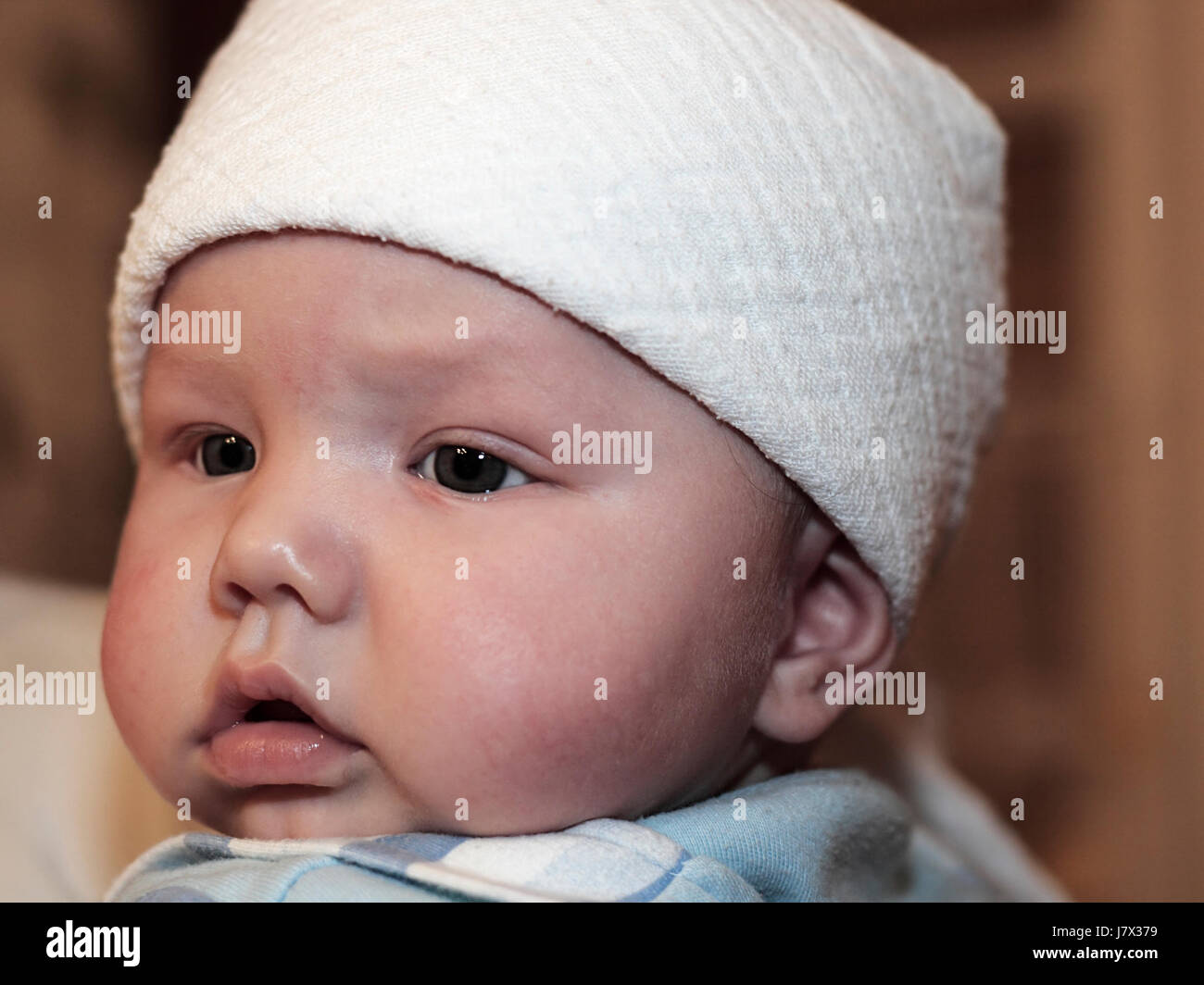 baby offspring junior boy lad male youngster child toddler portrait ...