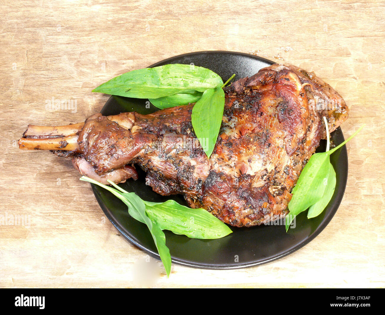 roast wild boar Stock Photo - Alamy