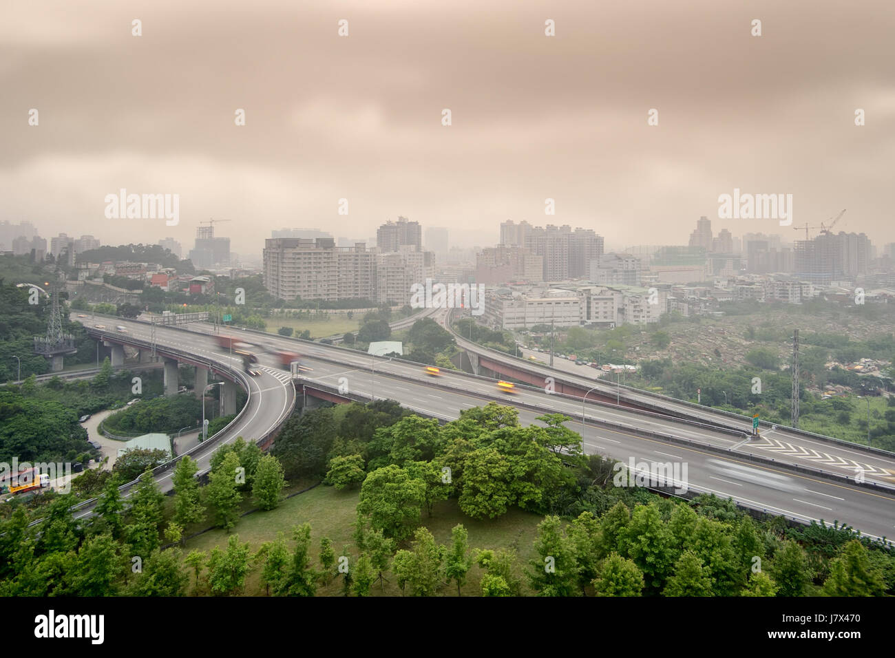 Means of transport and car interchange hi-res stock photography and ...