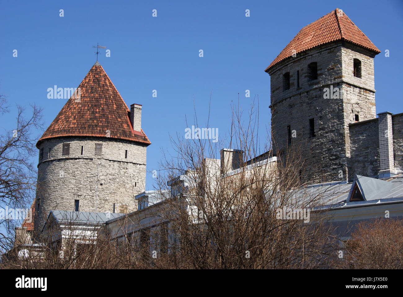 tower wall fortress style of construction architecture architectural ...