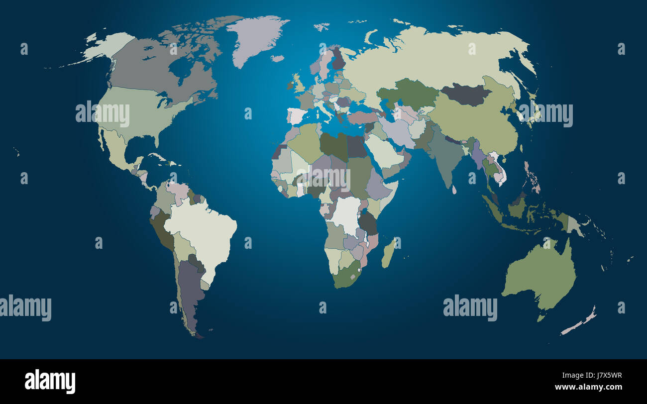 card globe planet earth world global atlas map of the world map space ...