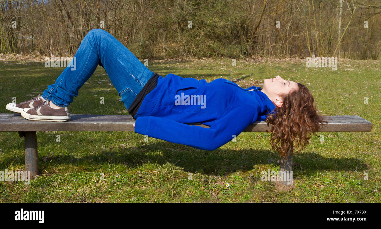 Chill schoolgirl hi-res stock photography and images - Alamy