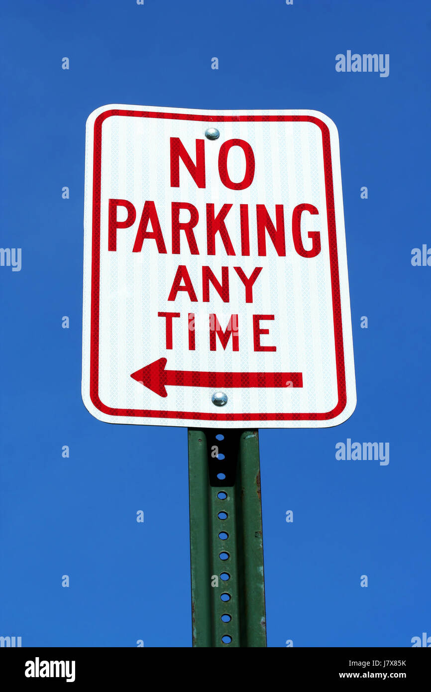 blue traffic transportation no parking warning sign forbidden firmament ...