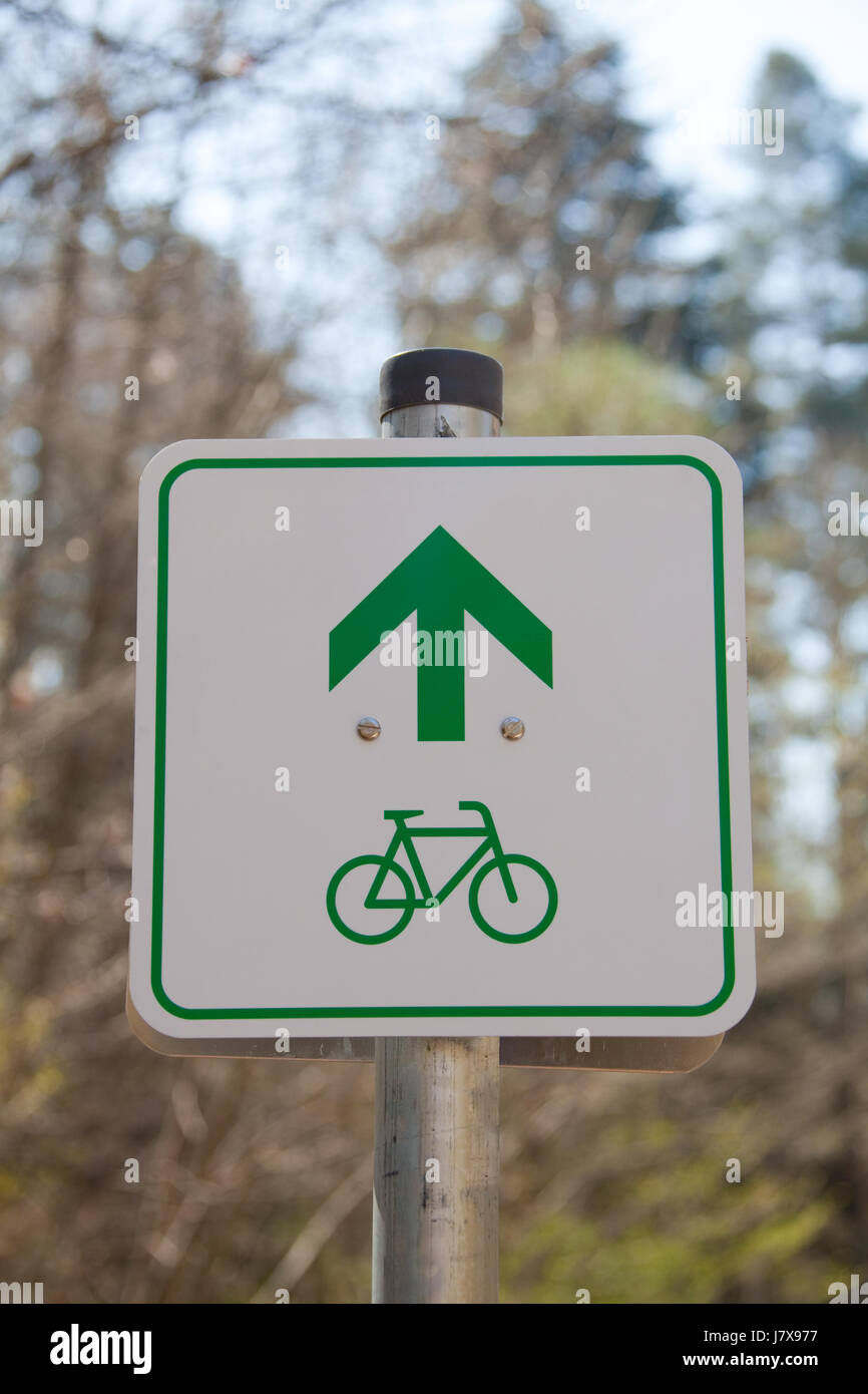 sign signal wheel cycle track bike bicycle cycle path way bicycle path ...