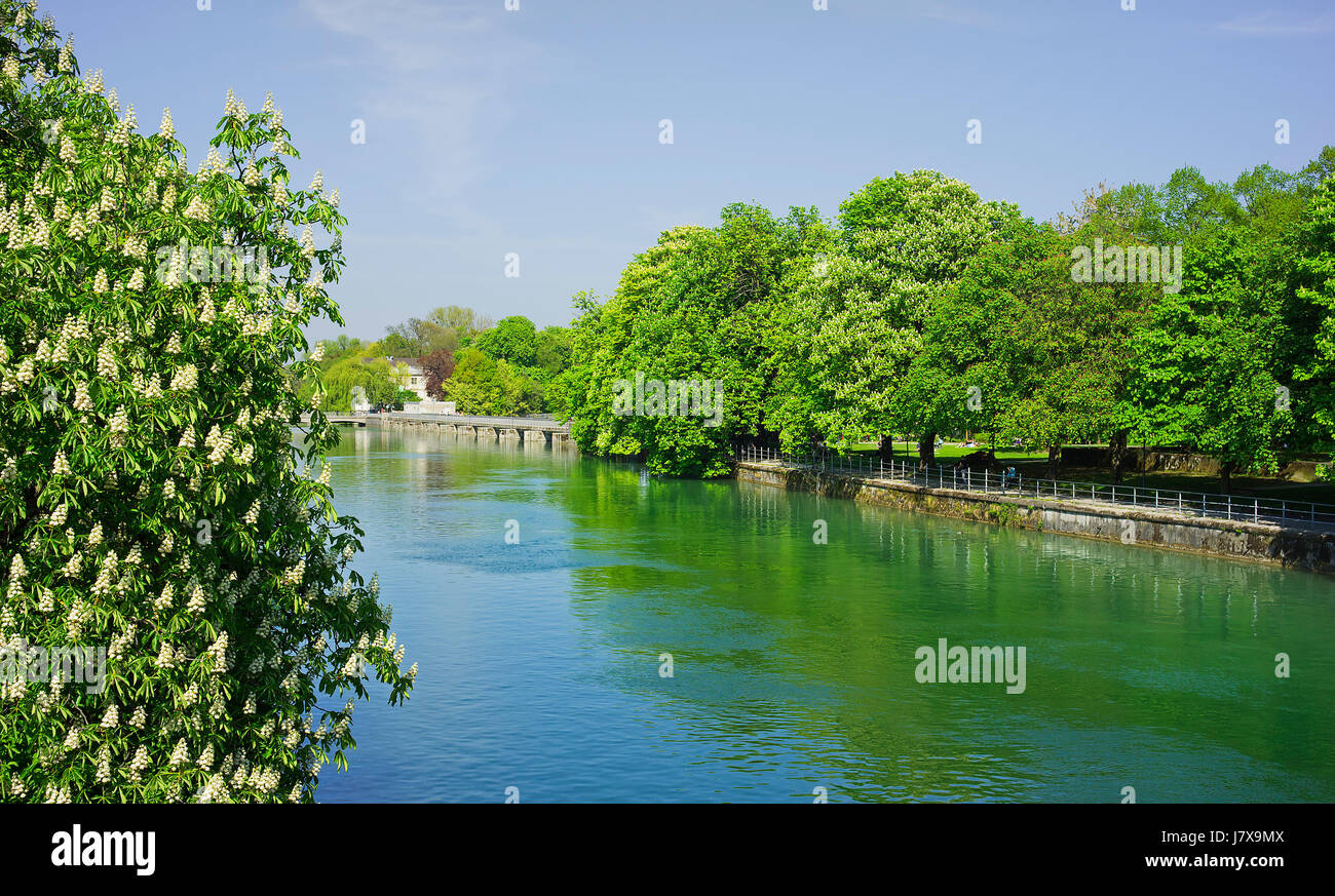 bavaria spring germany german federal republic munich scenery ...