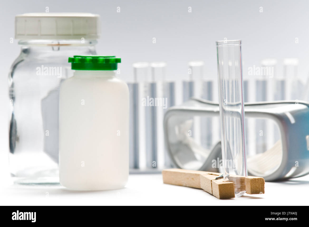 experiment science laboratory chemistry biology research glassy paper ...