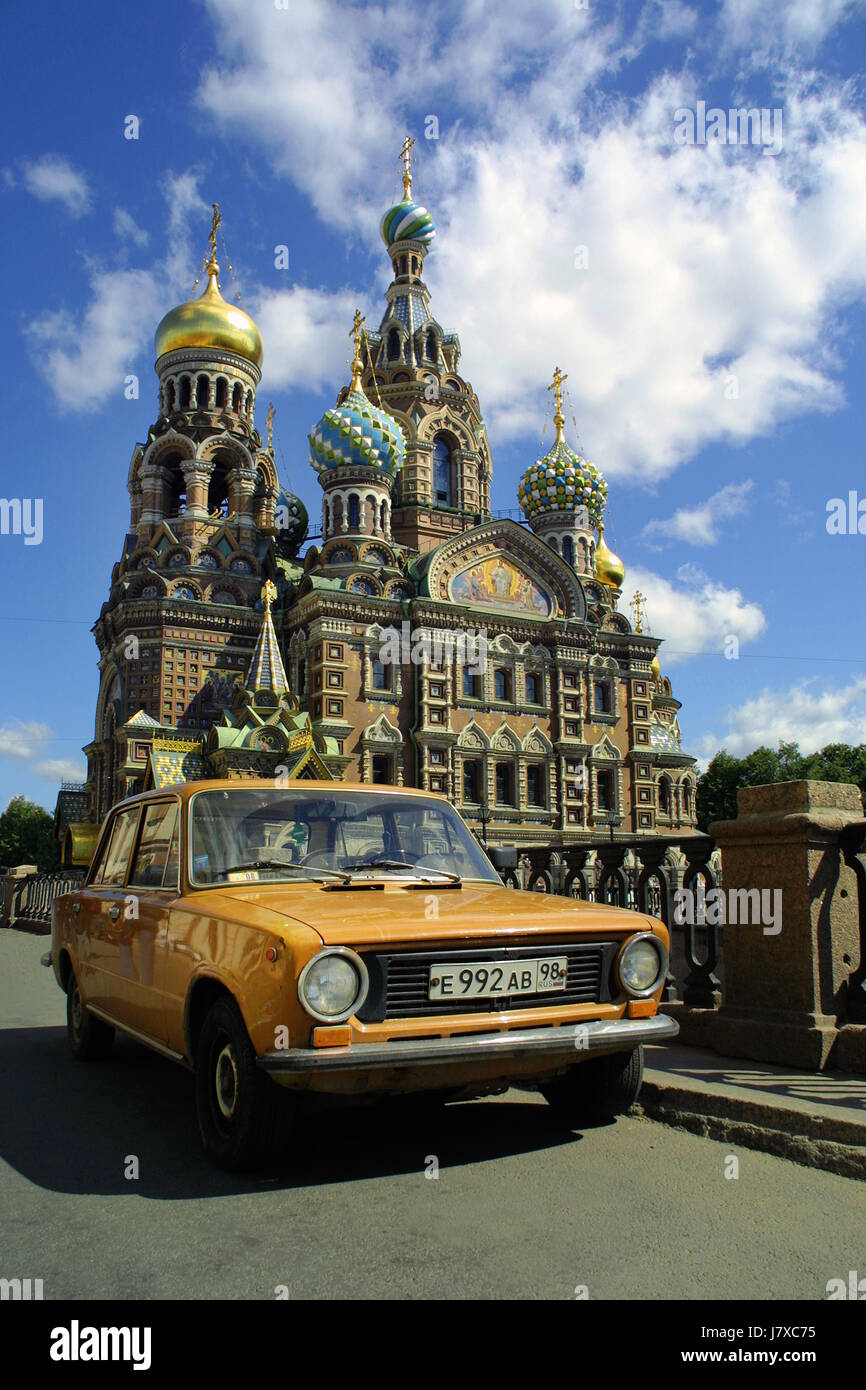 Lada car russia hi-res stock photography and images - Alamy