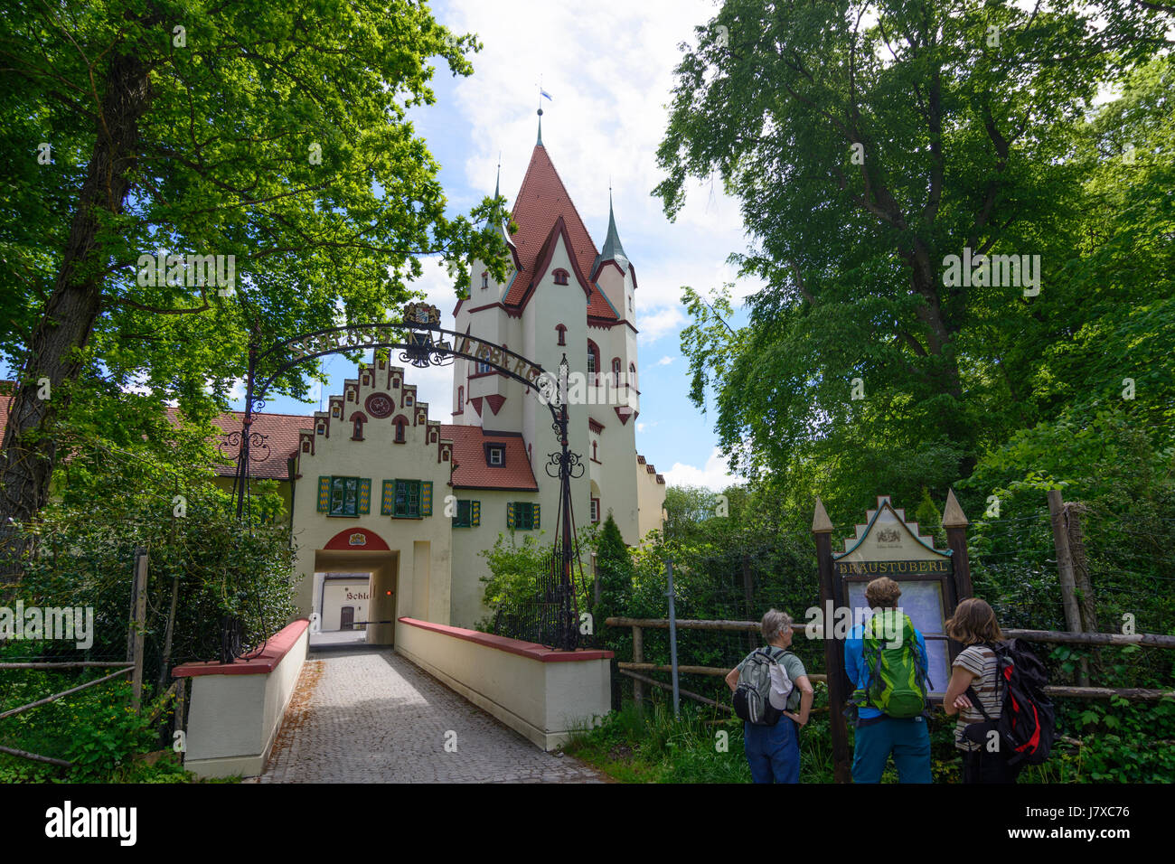 Kaltenberg Castle, Geltendorf, Oberbayern, Upper Bavaria, Bayern ...