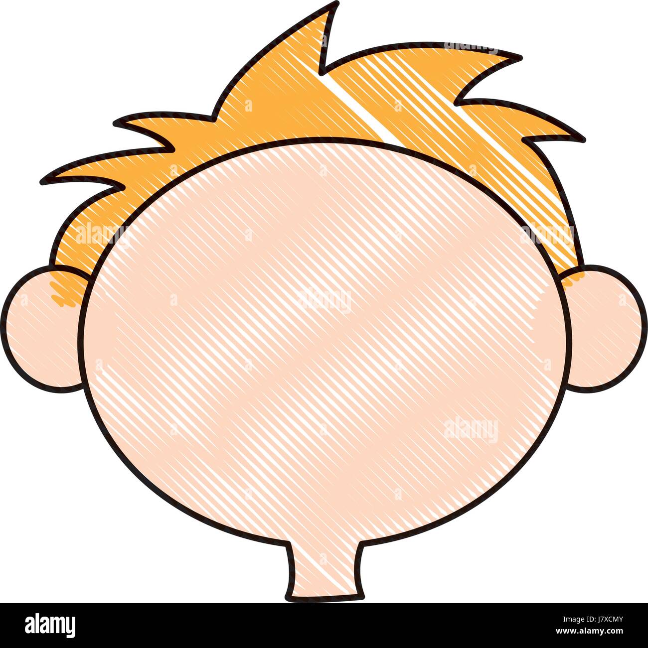 head boy young avatar no face Stock Vector Image & Art - Alamy