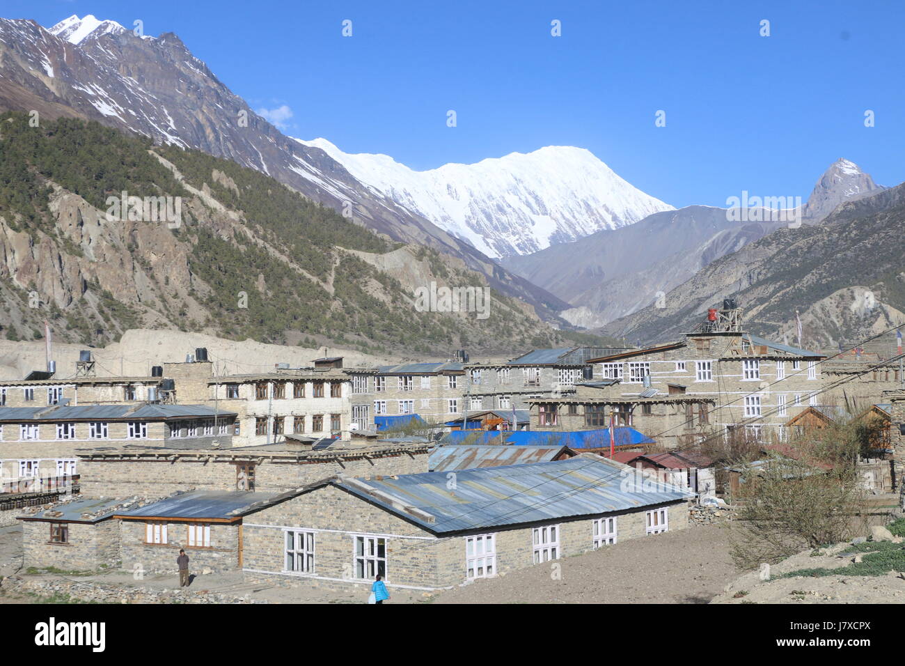 Manang Trakking High Resolution Stock Photography and Images - Alamy