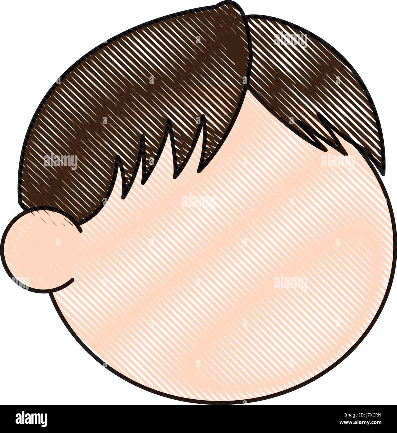 head boy young avatar no face Stock Vector Image & Art - Alamy