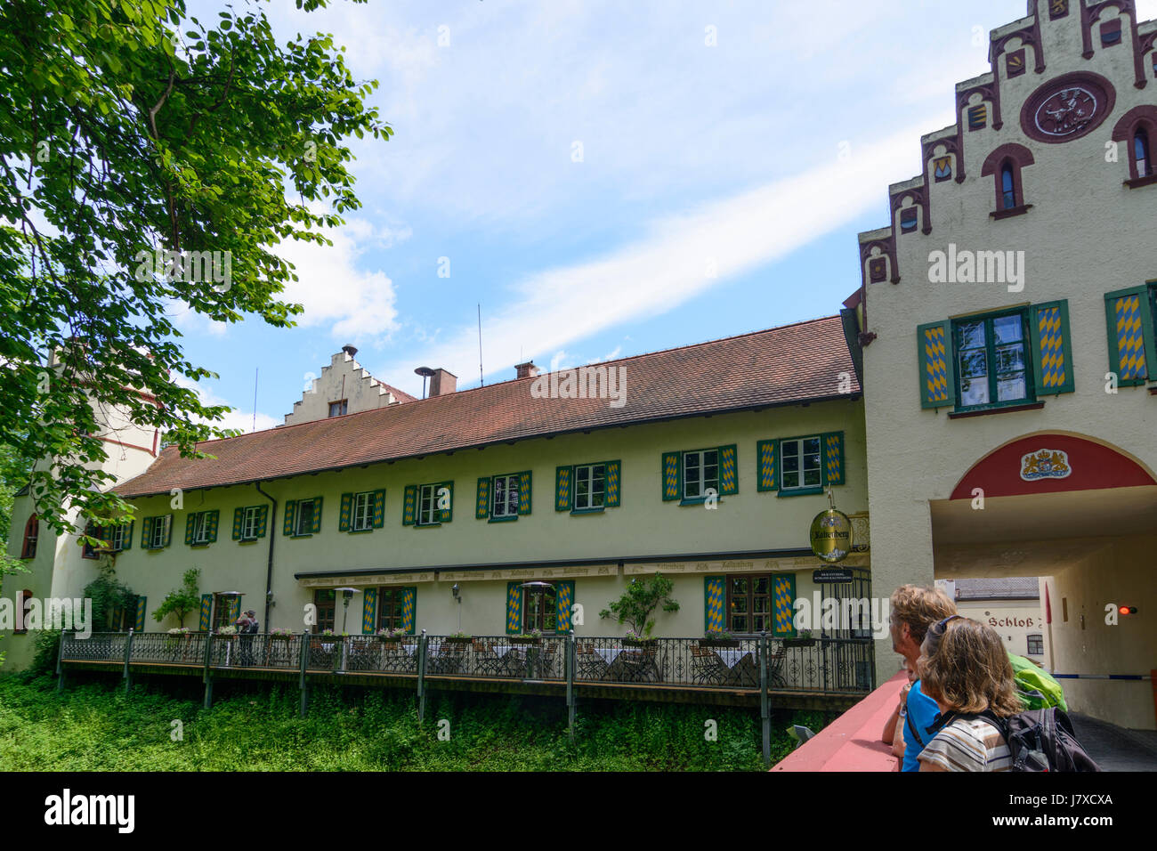 Kaltenberg Castle, Geltendorf, Oberbayern, Upper Bavaria, Bayern ...