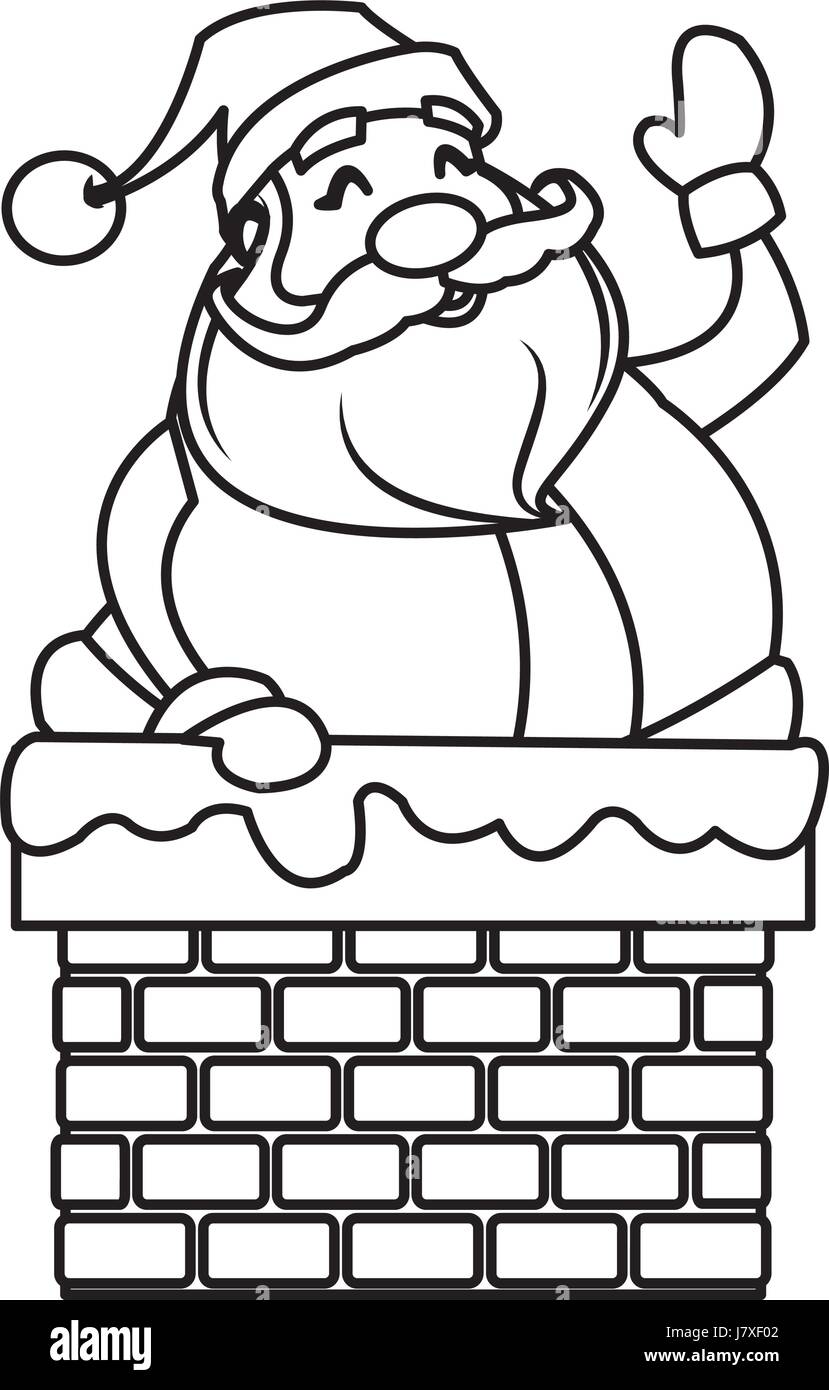 Adult man in santa claus Stock Vector Images - Alamy